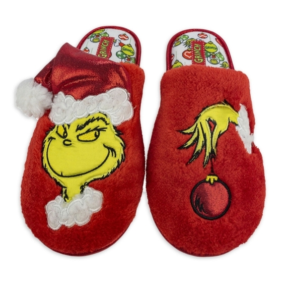 GRINCH | Shoes | Ladies Grinch Slippers Sz 112 G2 | Poshmark